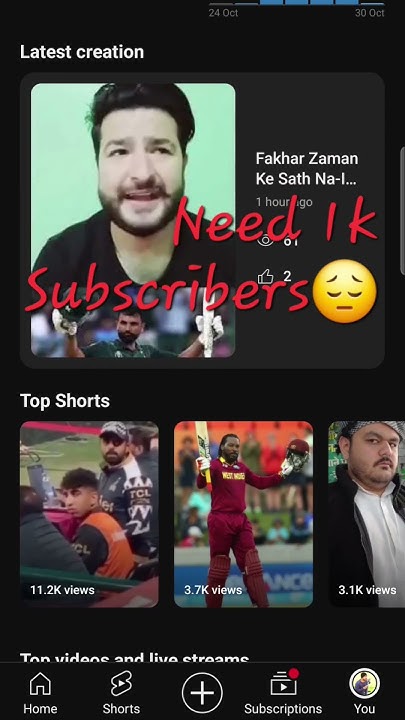 Need 1k Subscribe Kindly Support🫣 - YouTube