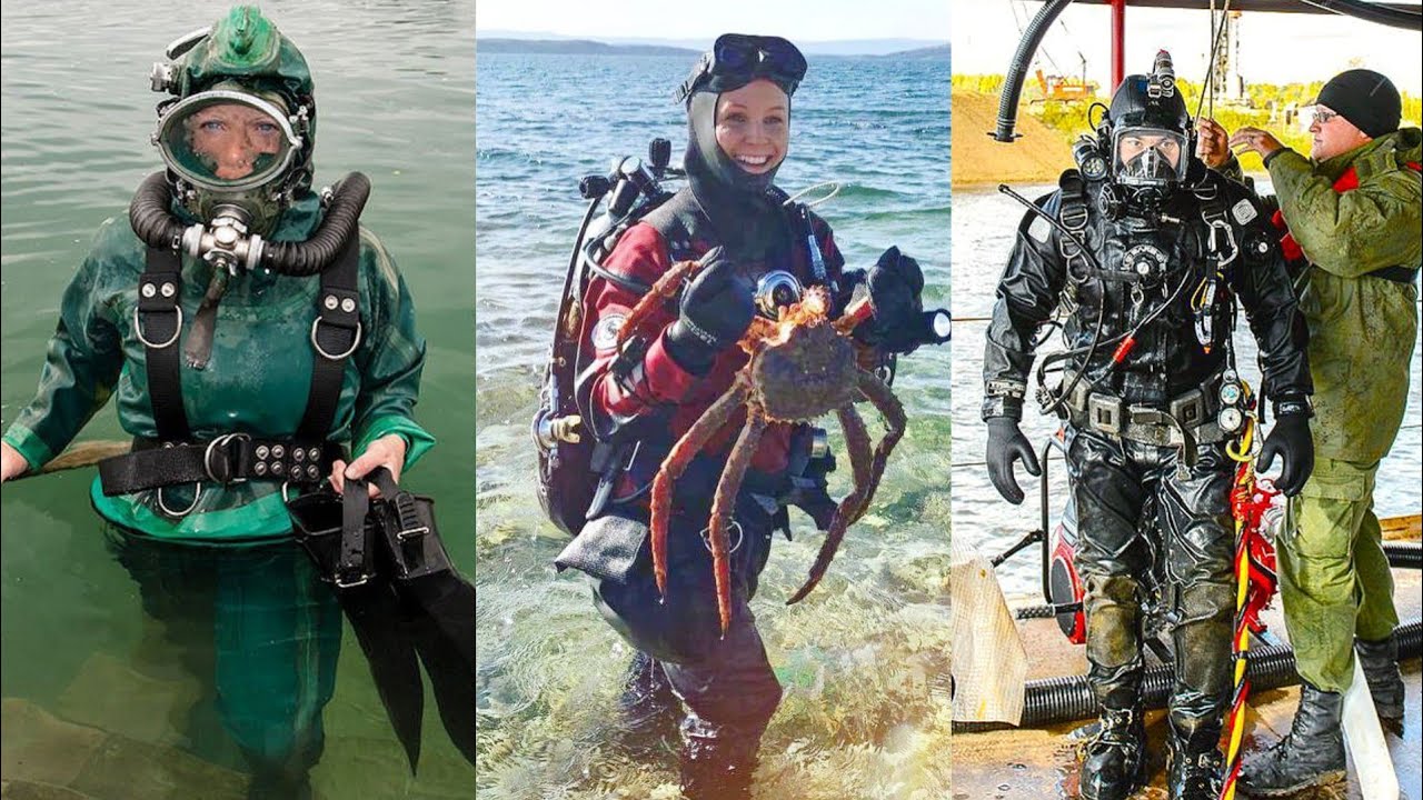 Historical and commercial scuba diving gear dresses designs ideas ...