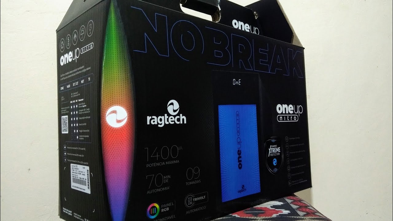 Review: Nobreak Ragtech One Up Nitro (1.4kva) - YouTube