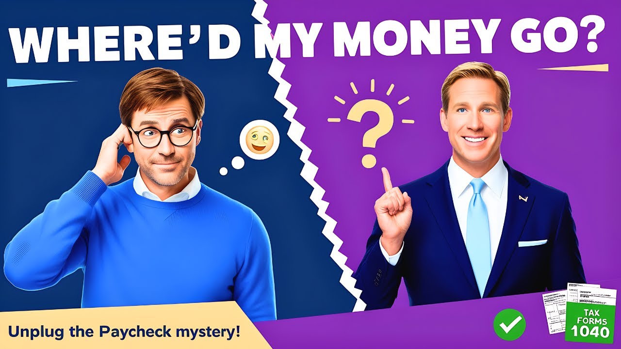 Paycheck Breakdown Revealed! 💸📊 Taxes, Deductions Explained! 🧾🔍 - YouTube