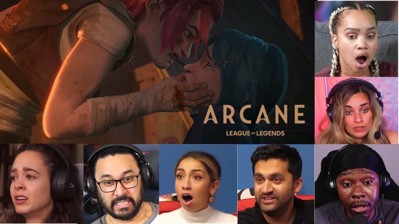 Reactors Reaction to the YOU ARE A JINX Scene | Arcane League of ...