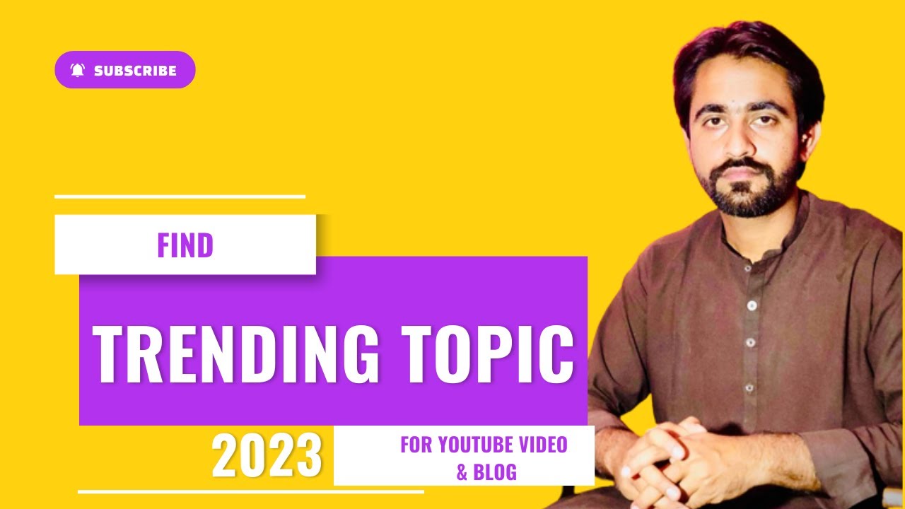How to Find Trending Topics for YouTube Videos in 2023 - YouTube