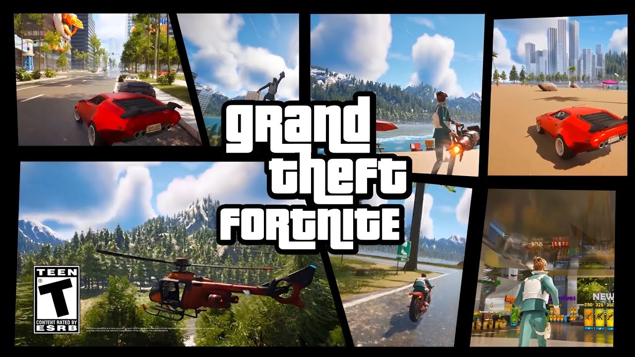 insane Fortnite GTA MAP!! - YouTube
