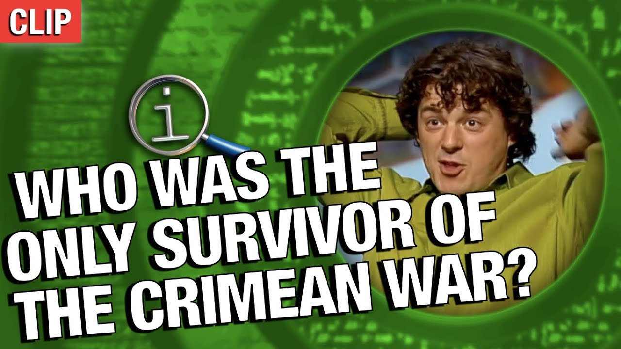 Who Was The Only Survivor From The Crimean War? | QI - YouTube