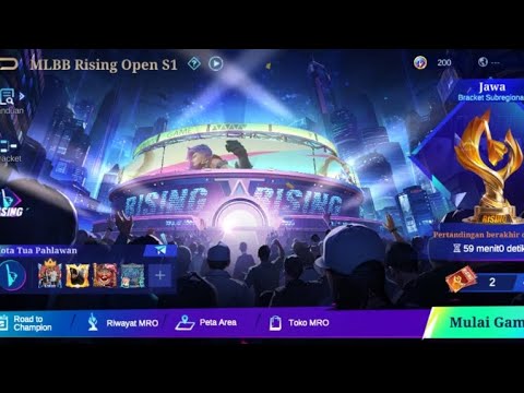 Live Mlbb Rising Subregional Jawa - YouTube