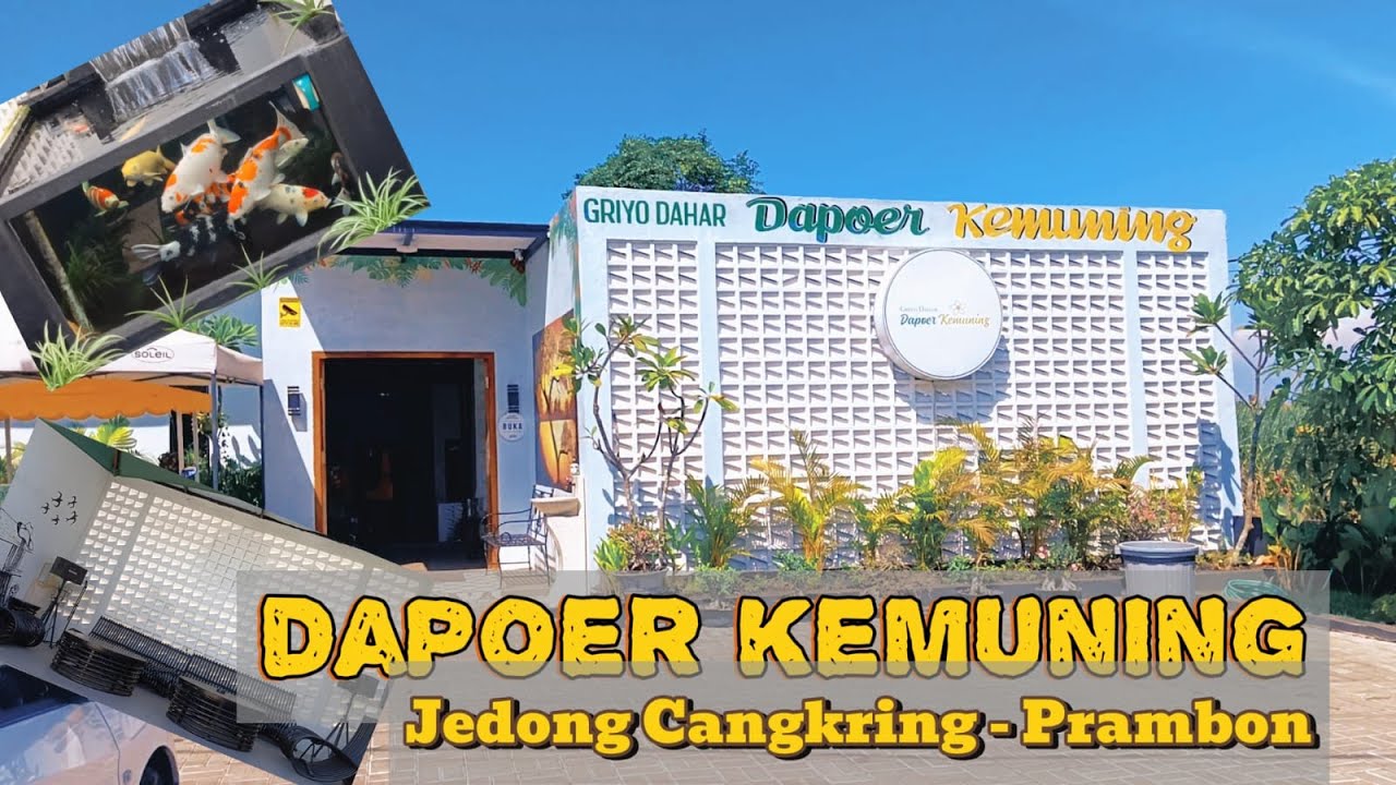 DAPOER KEMUNING, Catering yang bikin rumah makan - YouTube