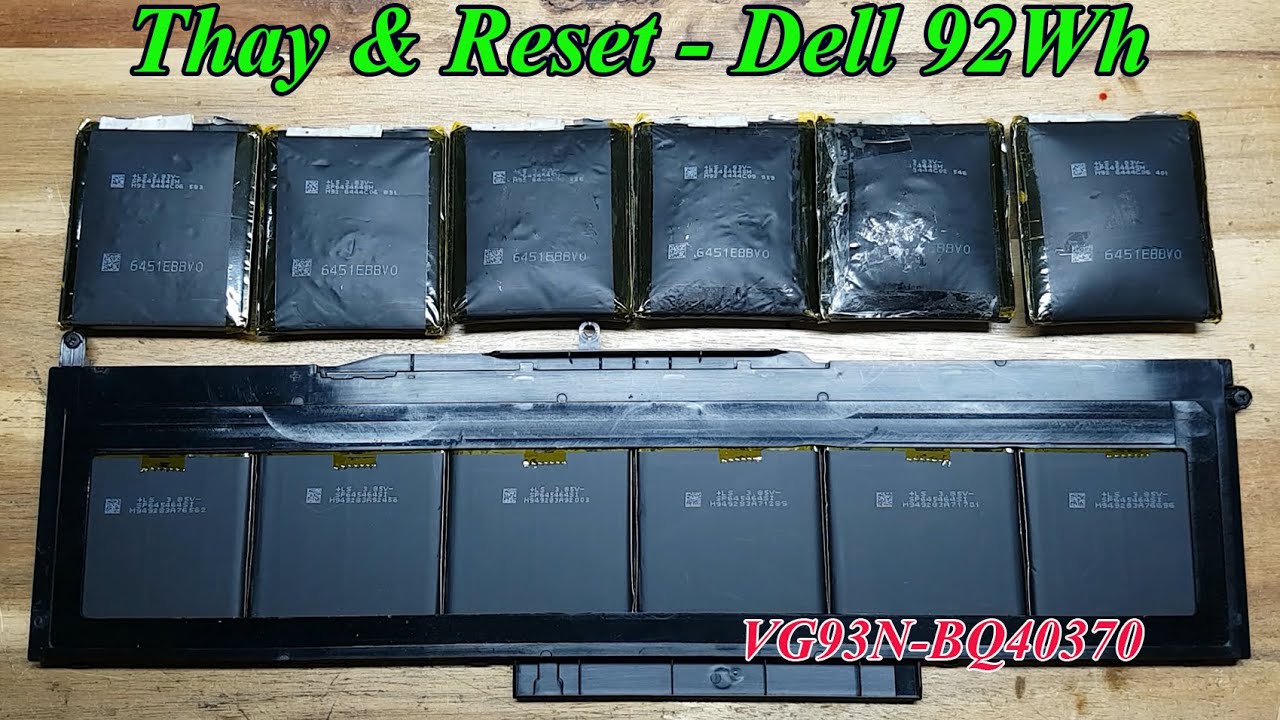 Hướng dẫn mở khóa & thay CELL pin laptop DELL | Chạy PM mở khóa cho pin ...