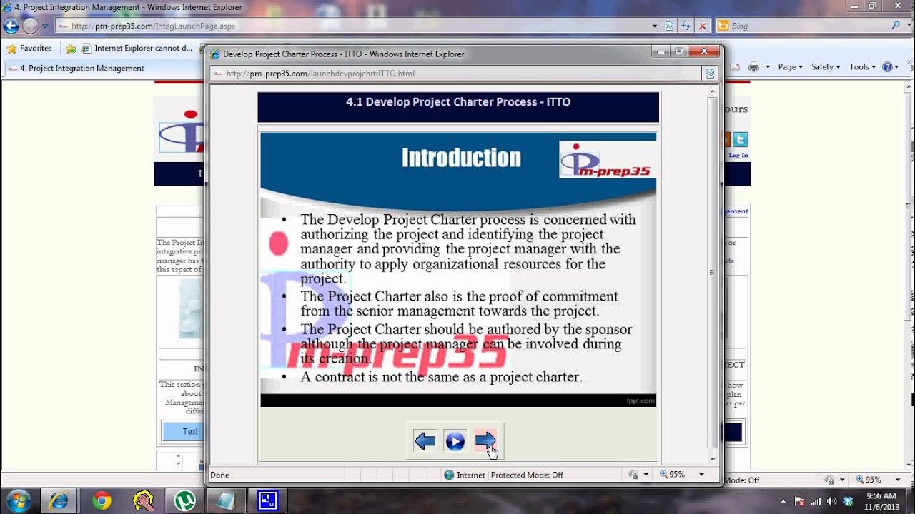 Develop Project Charter Process - Sample - YouTube
