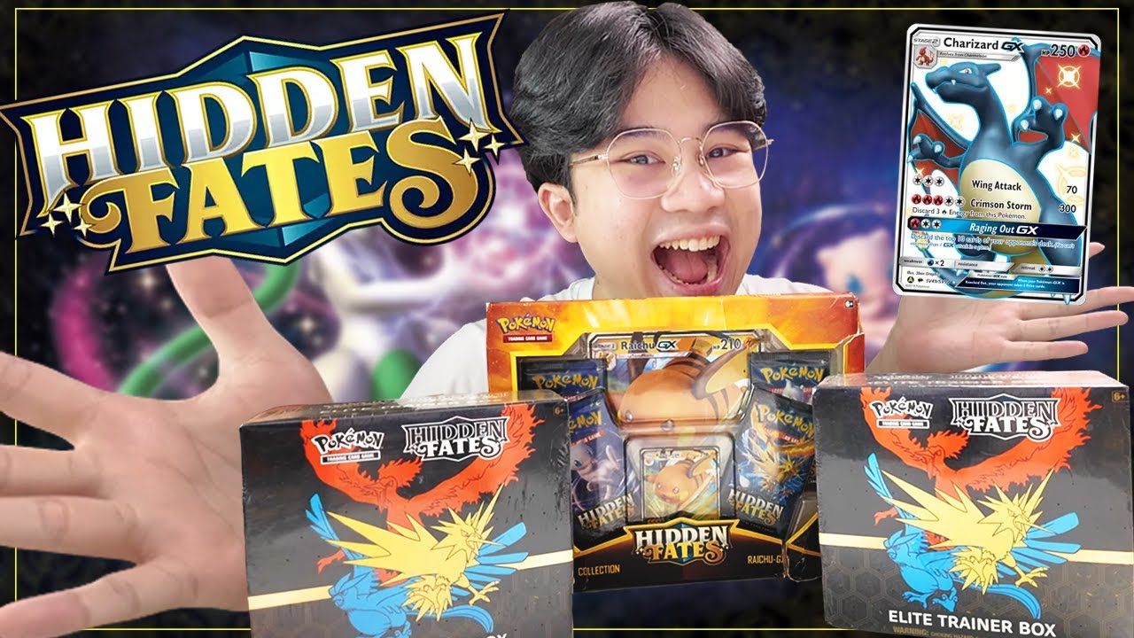 เปิดการ์ดโปเกม่อน เซต Hidden Fates: ตามหา ลิซาด้อน ไชนี่ จากยุค Sun ...