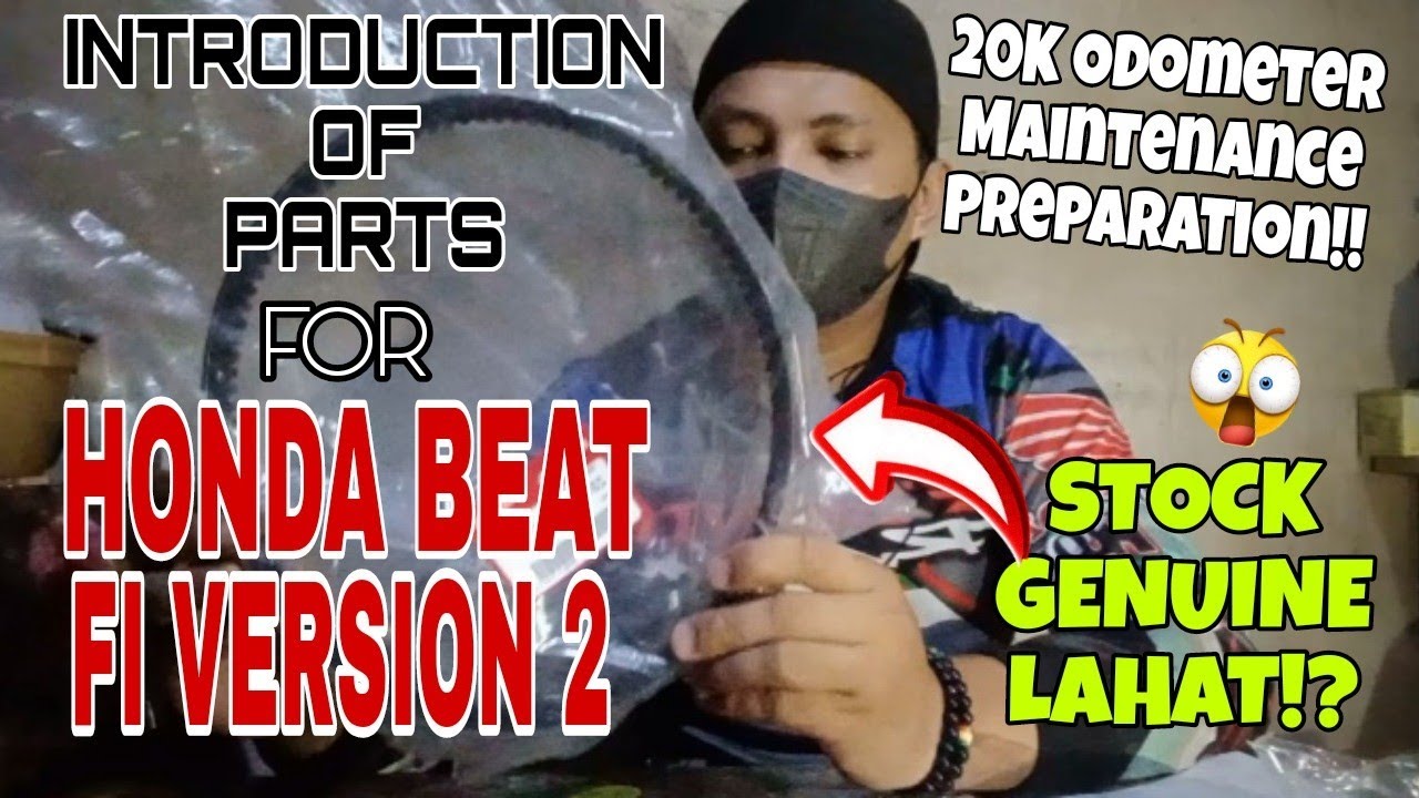Genuine Parts for Honda Beat FI V2 | Honda Parts Review and Updated ...