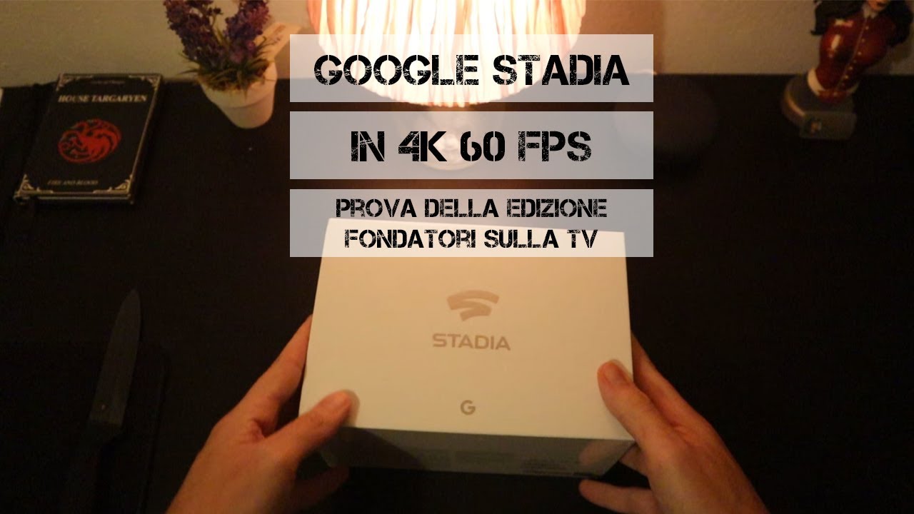 Google Stadia Founders Edition in 4K sulla TV - YouTube