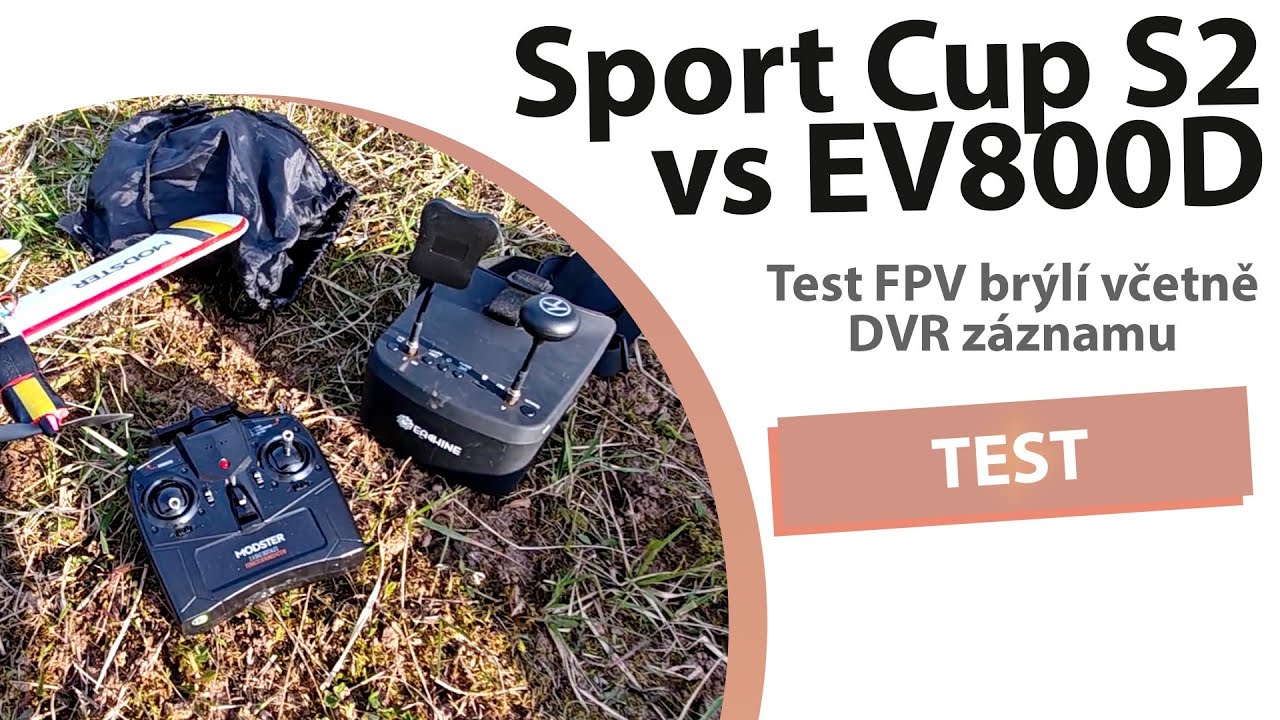 Sport Cup S2 vs EV800D FPV brýle - YouTube