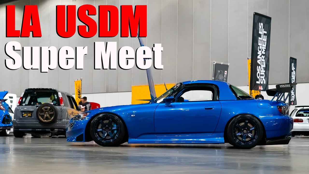 The Cleanest Honda's in SoCal | USDM Super Meet | Full Walkthrough Vlog ...