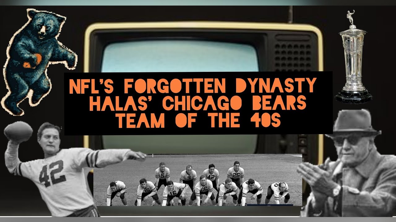 NFL's Forgotten Dynasty: 1940s Chicago Bears 🖤🧡🏈🐻 - YouTube