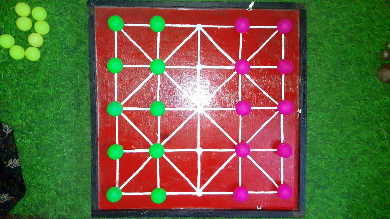 Best Strategy Game: Bead 10 (10 Guti) - Village Board Games #GAME78 ...