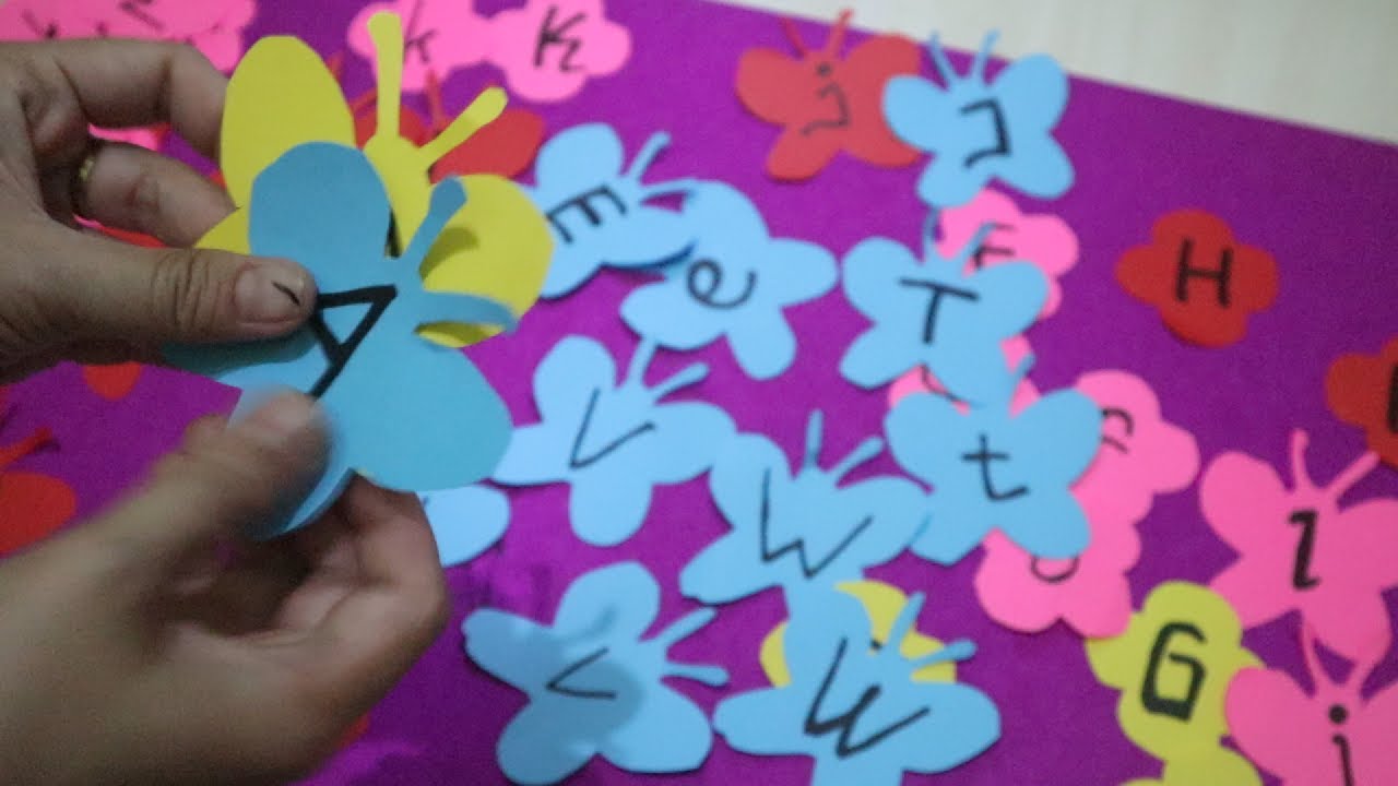 DIY Alphabet Games - Mengenal Huruf untuk Balita - DIY Game Kotak Huruf ...