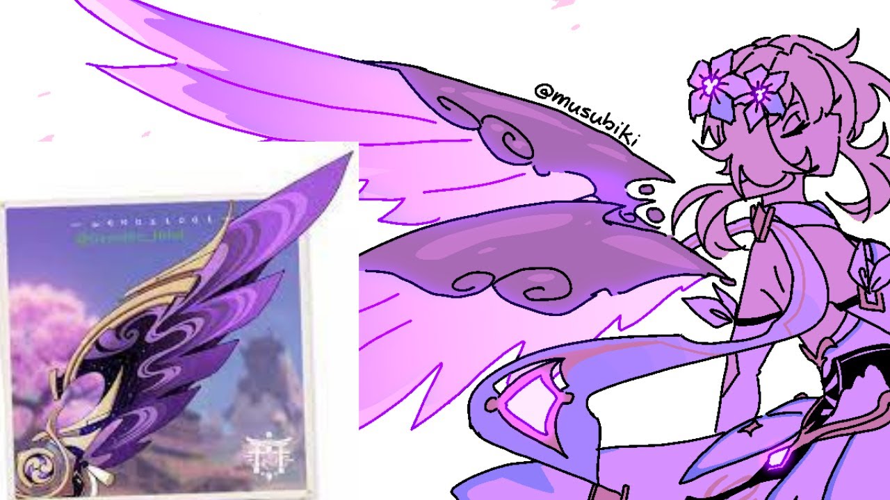 Inazuma Glider wings (new) | Genshin Impact - YouTube