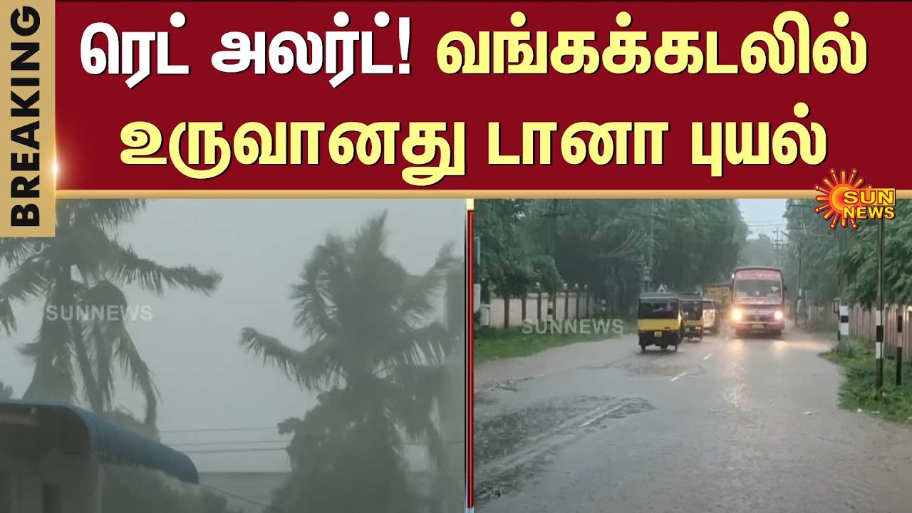 Dana Cyclone | Red Alert! Cyclone Dana formed in the Bay of Bengal ...