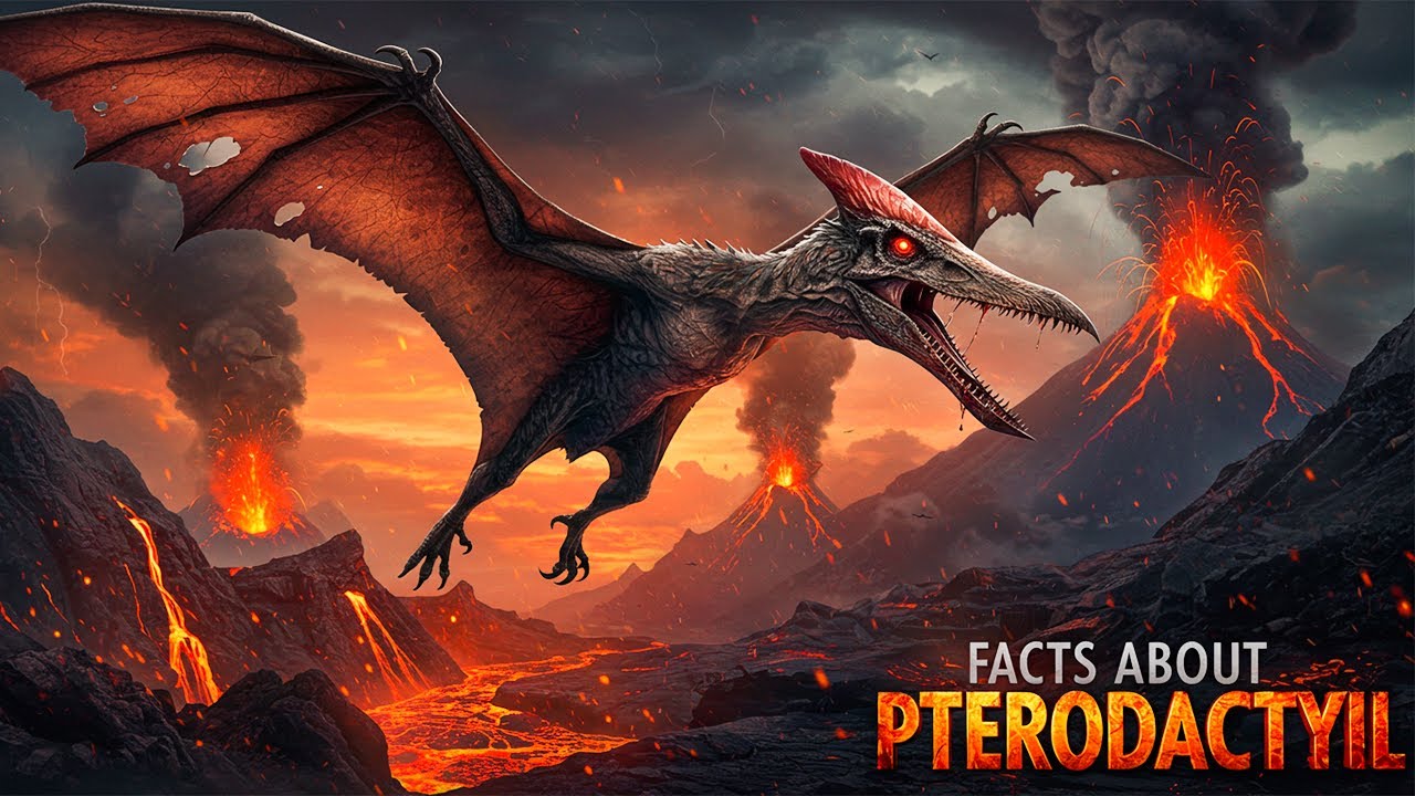 Pterodactyl Facts for Kids | All about the Pterodactyl! - YouTube