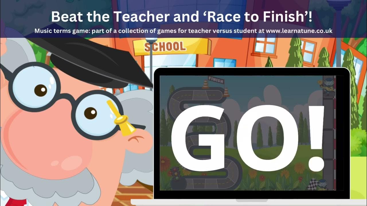 Beat the Teacher and ‘Race to Finish’ in this music terms game - YouTube