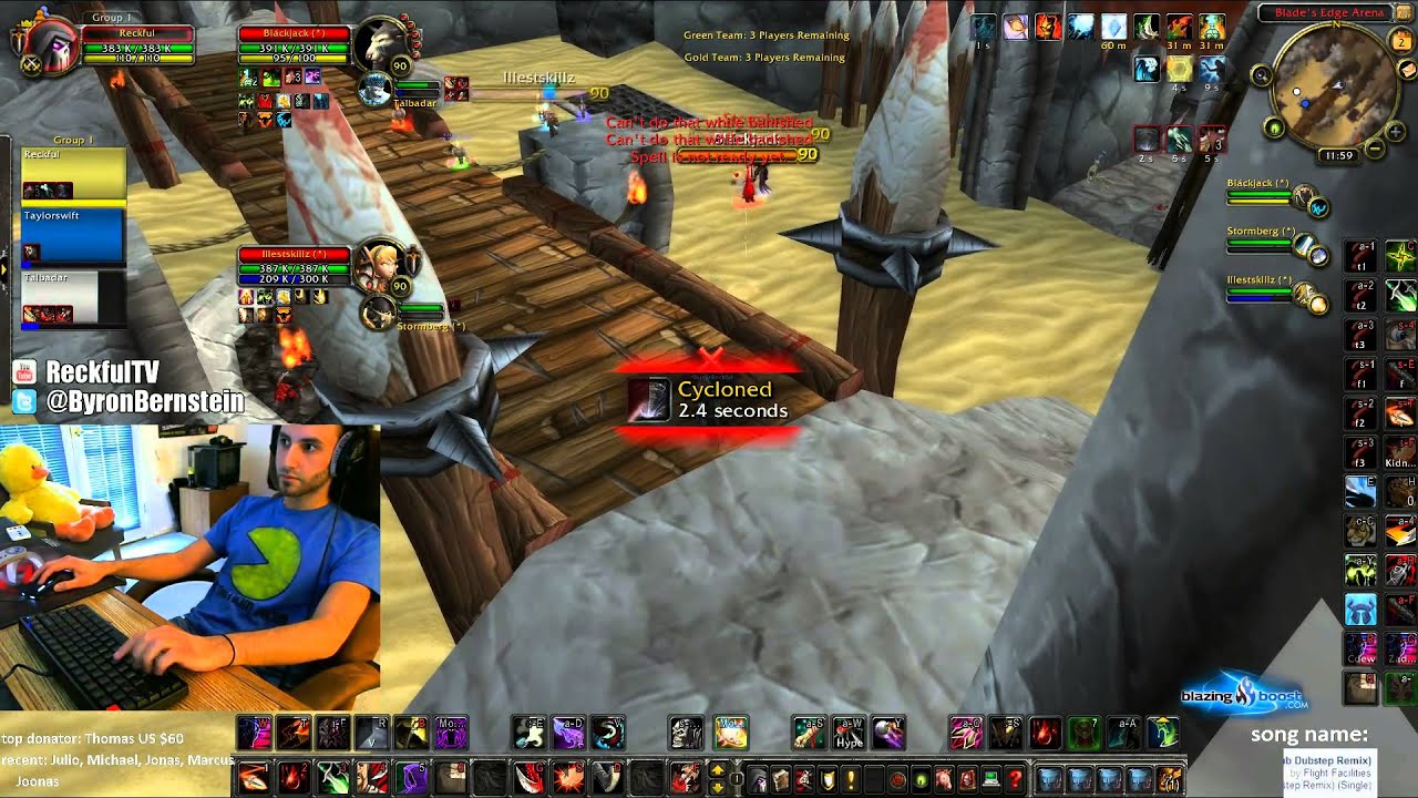 Reckful on rogue with Talbadar and Cdew - long game - YouTube