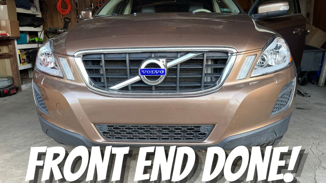 2011 Volvo XC60 Front Clip Complete!!! | XC60 Copart Rebuild - YouTube