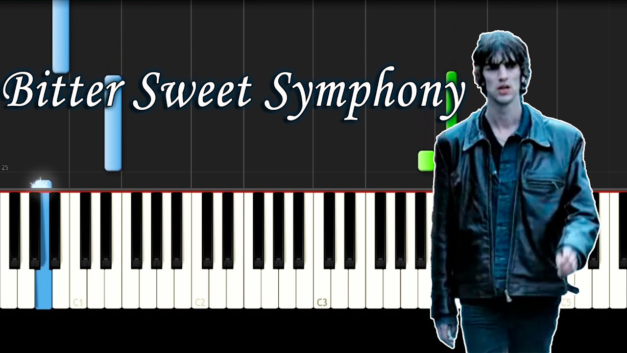 The Verve - Bitter Sweet Symphony // Piano Tutorial FÁCIL 🎹 - YouTube