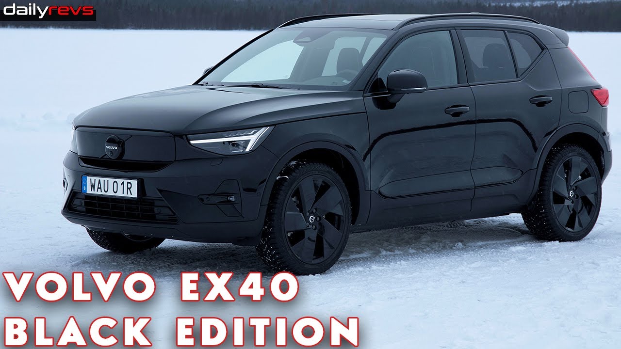 Volvo EX40 Black Edition | Performance On Ice & Snow | Design Details ...