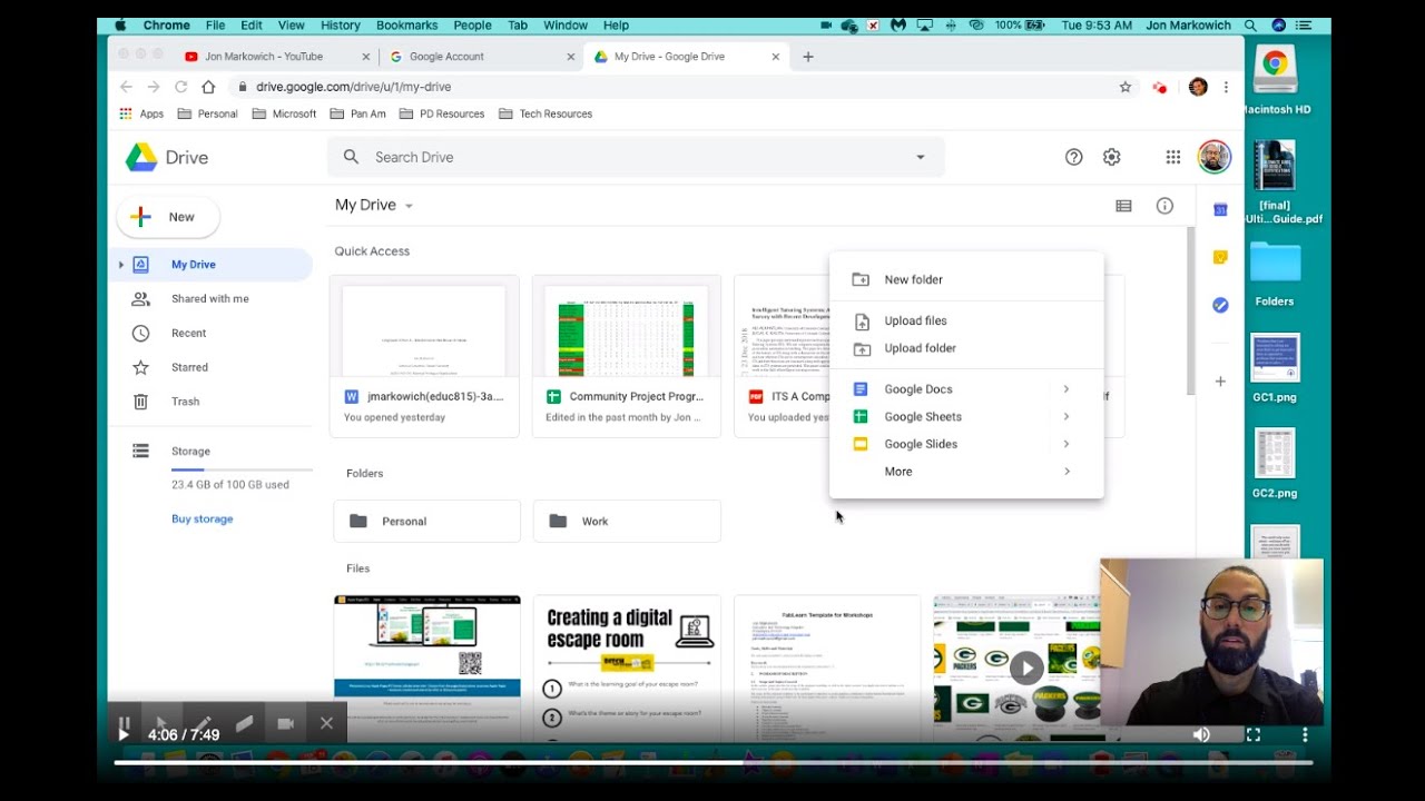 Google Cloud Computing Basics: Drives - YouTube