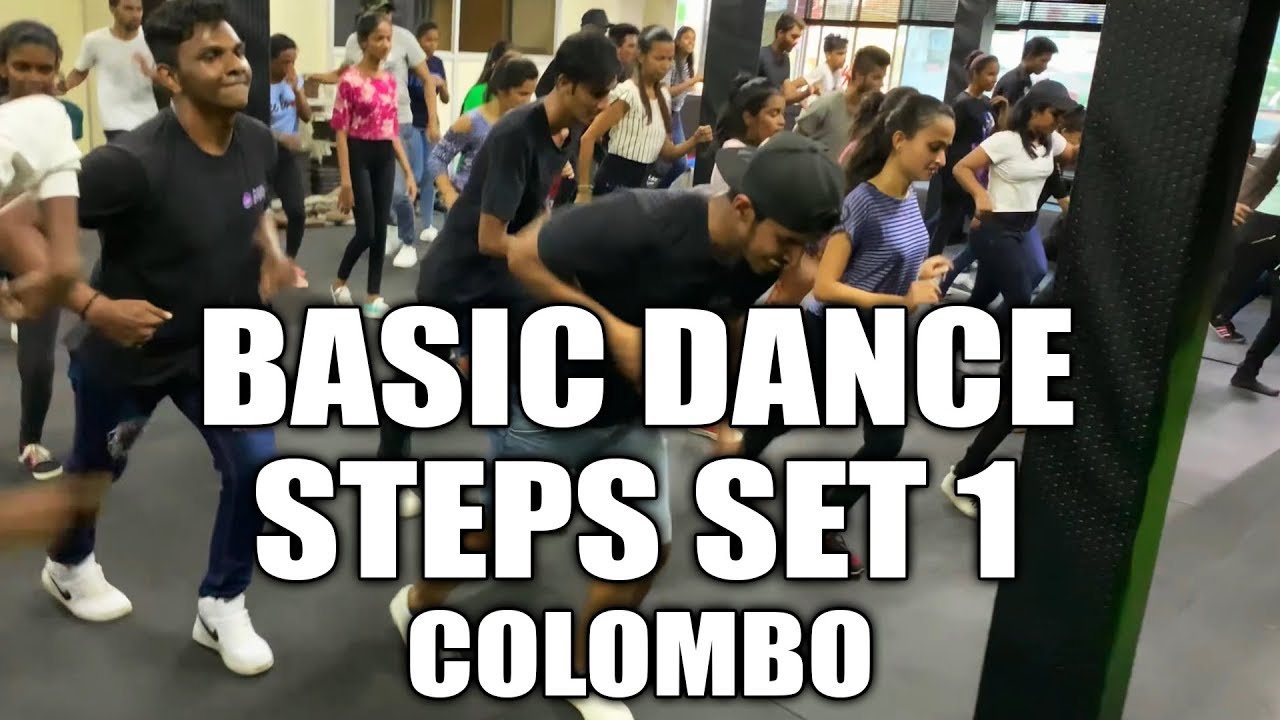 BASIC DANCE STEPS SET 1 | COLOMBO | COOL STEPS DANCE STUDIO | RaMoD ...