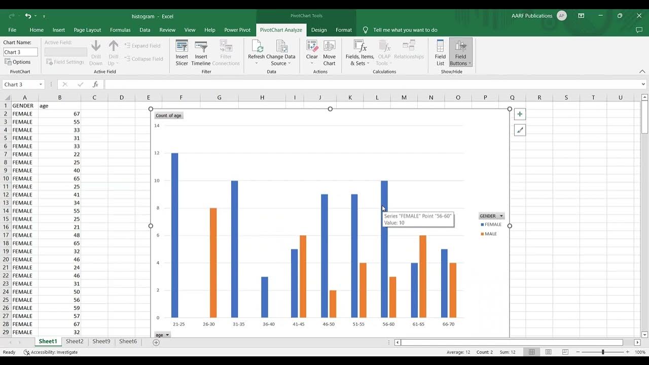 how to create overlapping histogram - YouTube