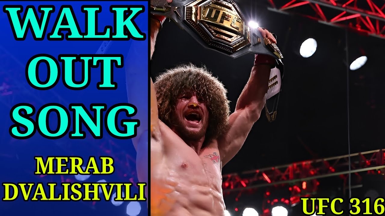 Walk Out Song | Merab Dvalishvili | UFC 316 - YouTube