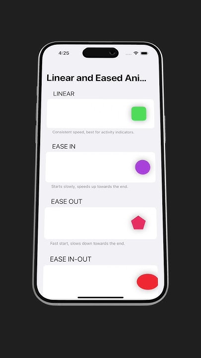 馃専 Master Smooth Animations With Swiftui Linear And Eased Effects Explained 馃殌 Youtube