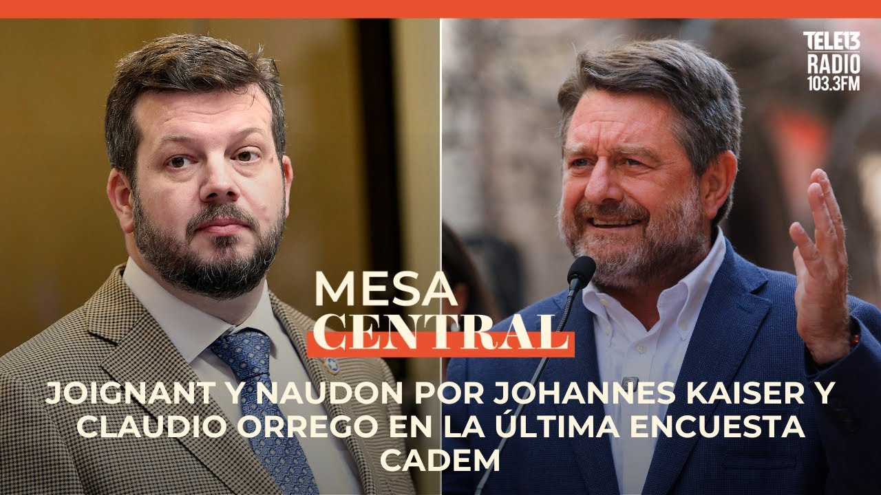 Joignant y Naudon por Johannes Kaiser y Claudio Orrego en la última ...