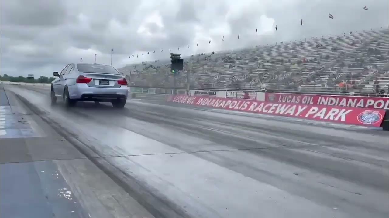 Matt Santjer sets another record! Triple turbo BMW 335D at UCC - YouTube