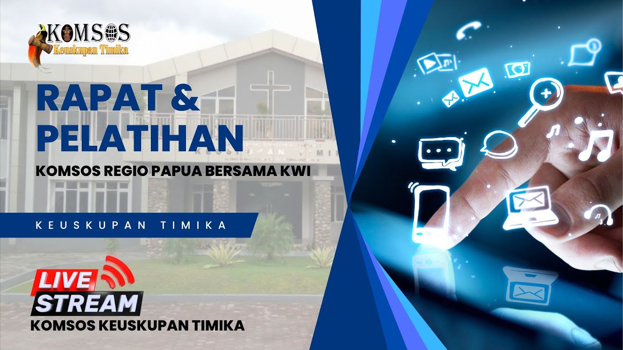 RAPAT & PELATIHAN KOMSOS REGIO PAPUA BERSAMA KWI - YouTube