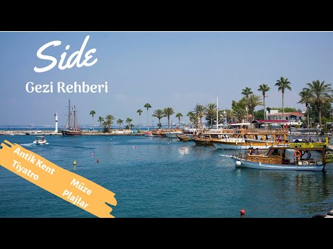 Side Gezilecek Yerler (Side Gezi Rehberi) I Side Antik Kenti - Antalya