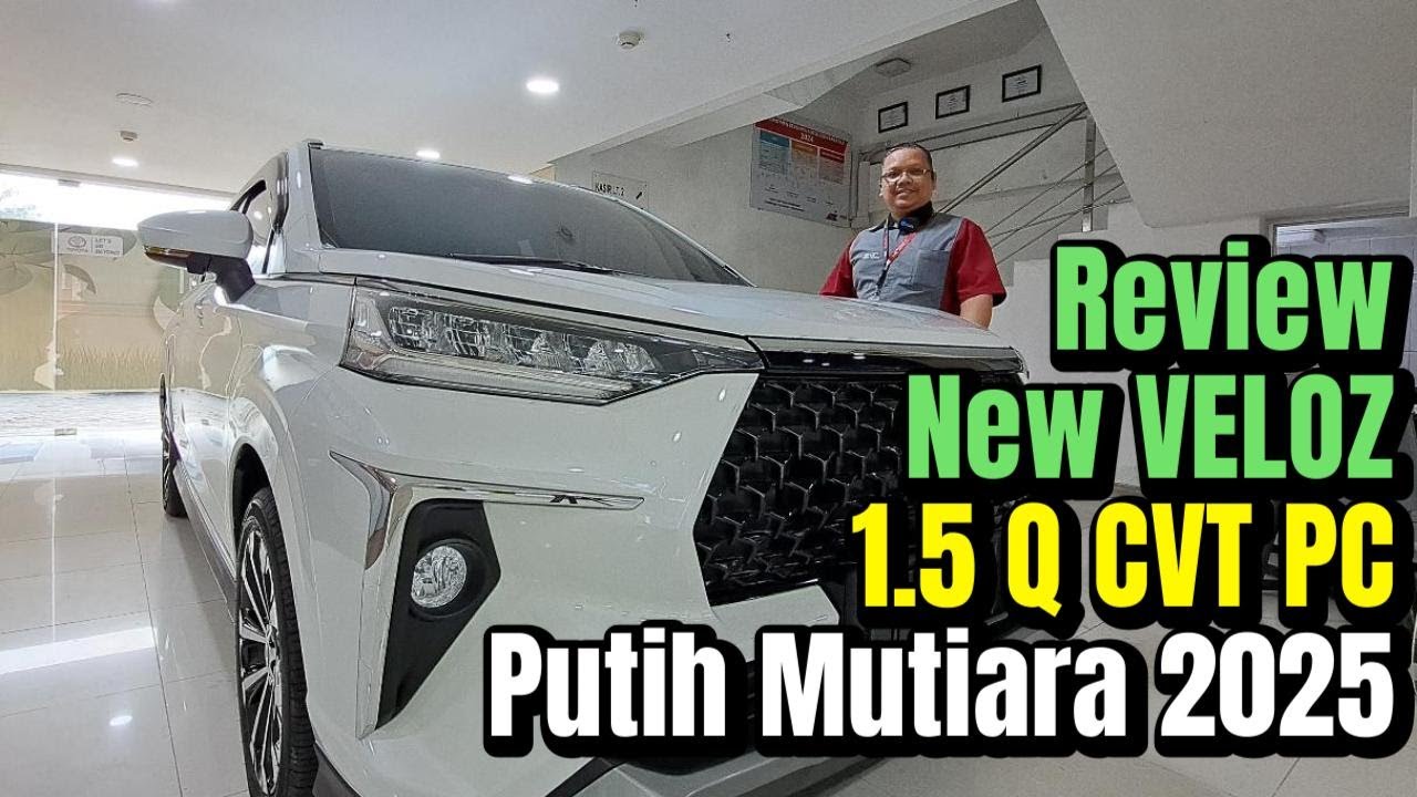 Fitur Sangat Lengkap Pada All New Veloz Q CVT PC Putih Mutiara Tahun ...