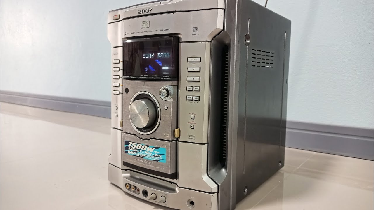 SONY MHC-GN88D - YouTube