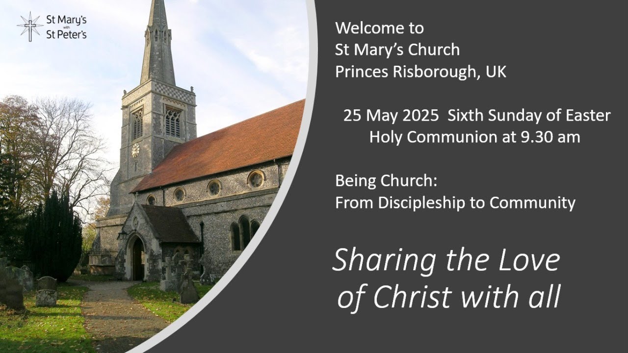 St Mary's, Princes Risborough - 9:30am 25th May 2025 - YouTube
