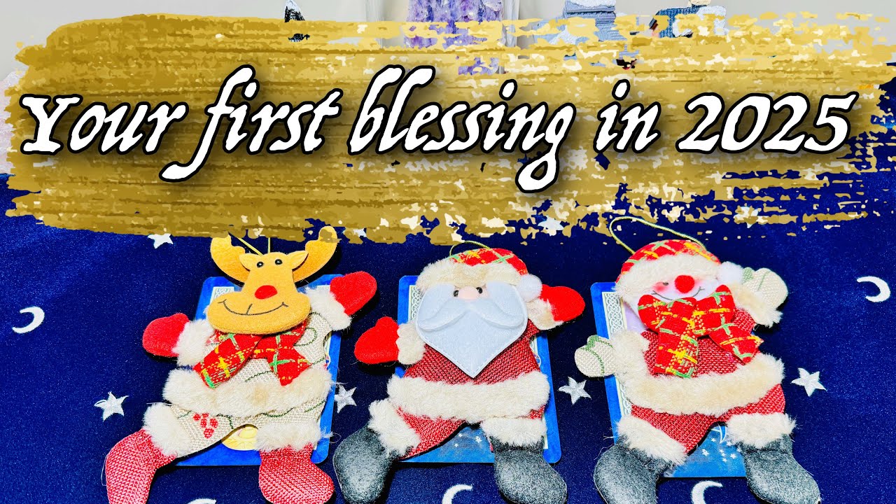 Your first blessing in 2025 🎁 PICK A CARD 🔮 - YouTube