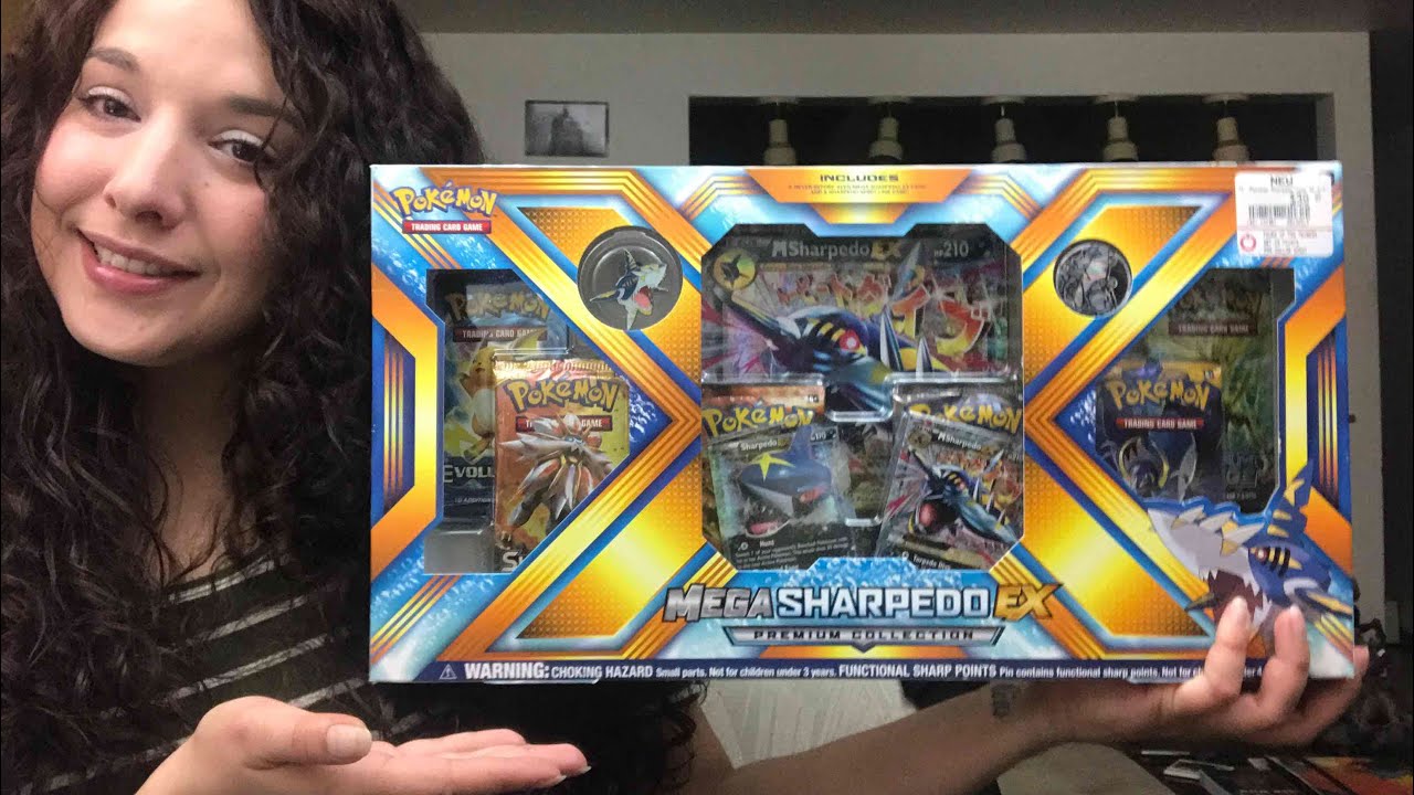 $7.49 MEGA SHARPEDO EX BOX!! CRAZY GAMESTOP DEALS!! - YouTube
