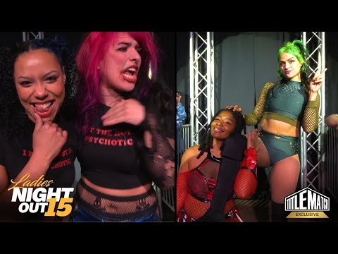 Magic Dragonz (Cosmic, Jazmyne Hao) vs PsycHOTics (Amanda Kiss, Leah Night) Ladies Night Out 15