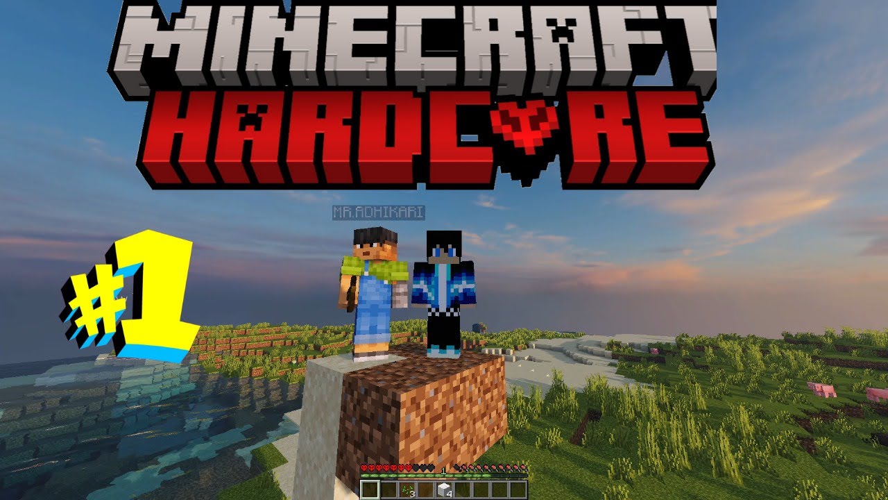 MINECRAFT HARDCORE [ Jine Marne ka Game ] with @furiouss.a #1 - YouTube