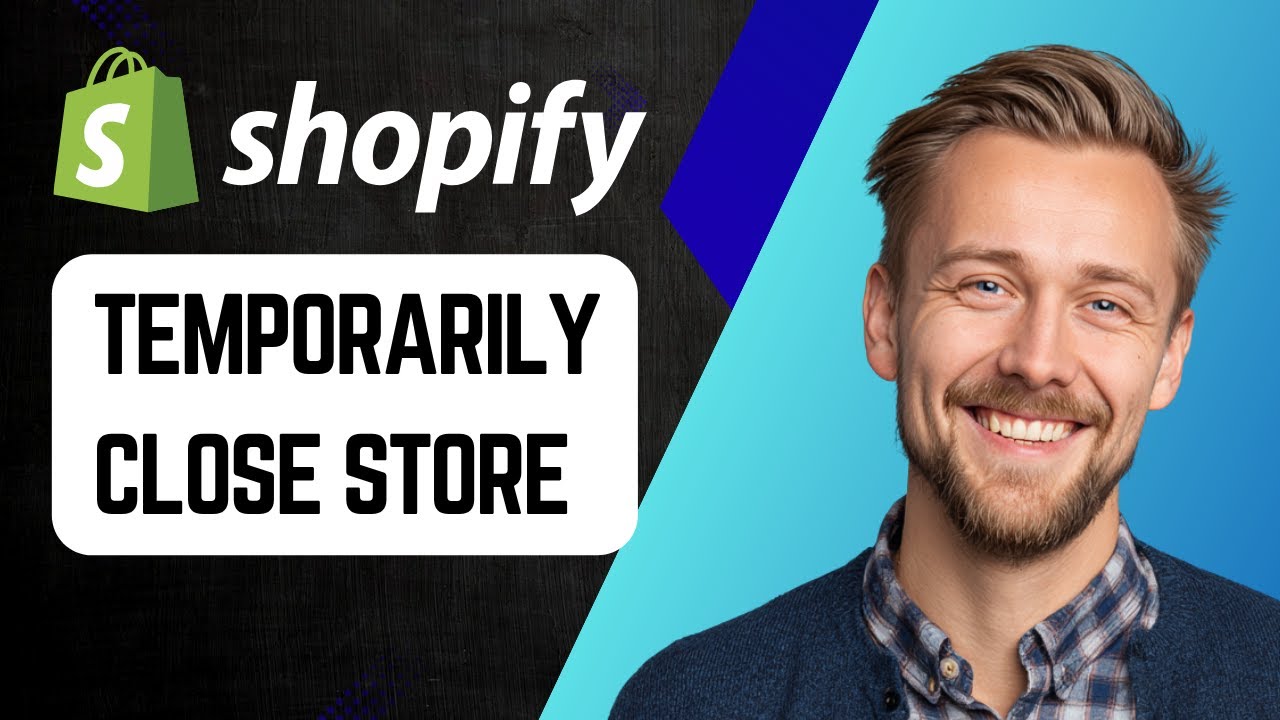 How to Temporarily Close Shopify Store | Step-by-Step Tutorial 2025 ...