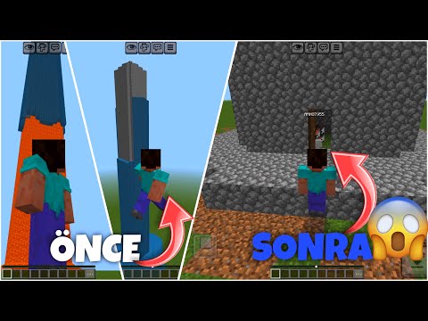 BUNU NASIL YAPTI 😱😱😱 - Minecraft 