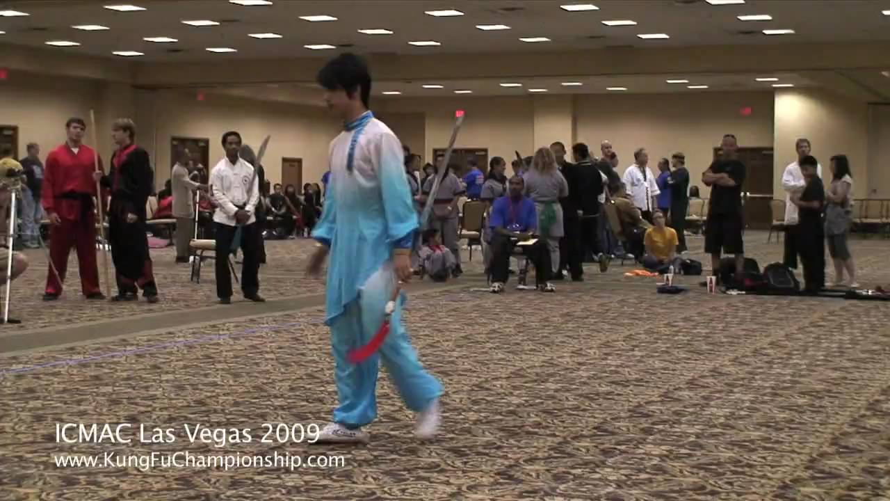 ICMAC Vegas 2009 - Wushu Drunken Sword - YouTube