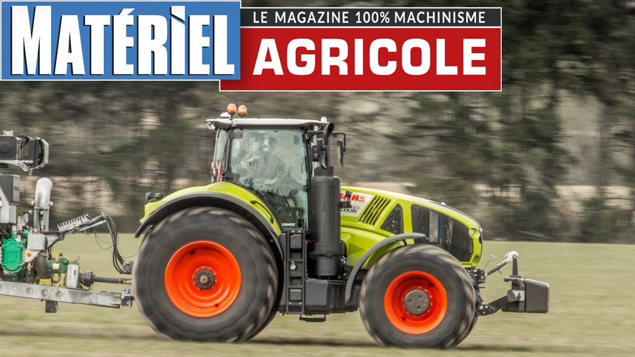 New Claas Axion 960 by Matériel Agricole - YouTube