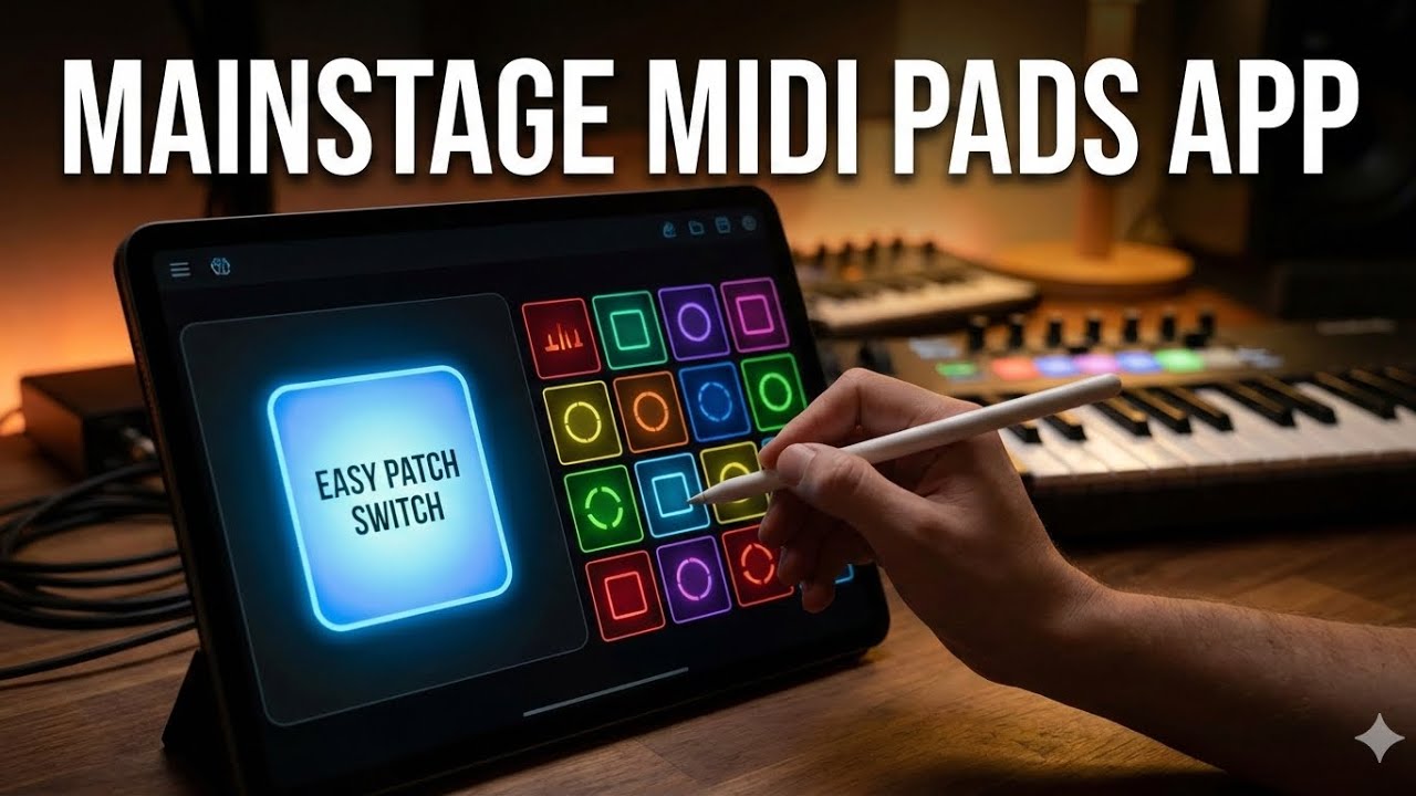How to MainStage Patches Easy to Change MidiPad 2 App Divine Laptop’s ...