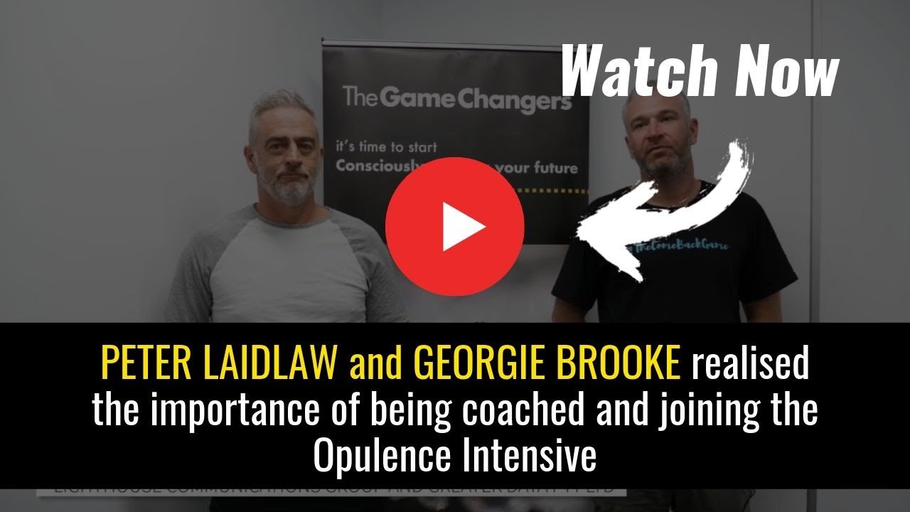 Peter Laidlaw and Gorgie Brooke - How The Game Changers made us ...